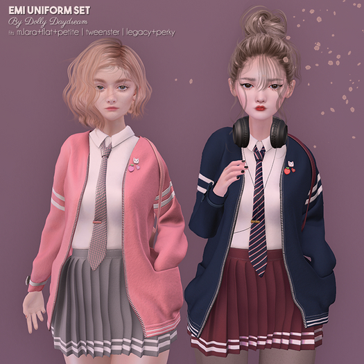 Second Life Marketplace [dd] Emi Outfit Fatpack